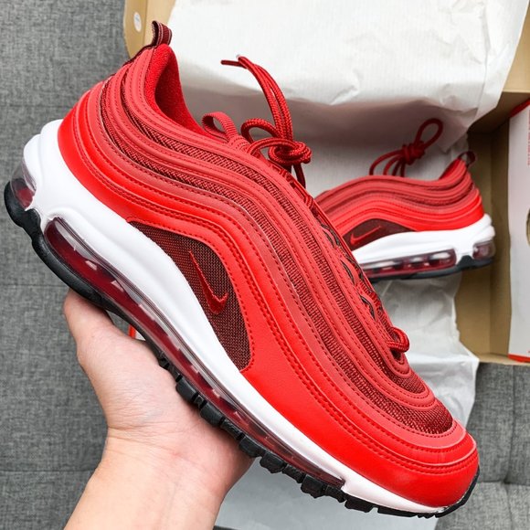 Nike | Shoes | Womens Nike Air Max 97 Red Shoes | Poshmark
